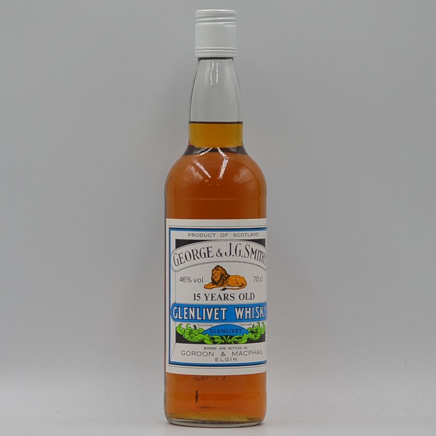Glenlivet 15 Year Old Blue Label George & J.G. Smith's 1990s